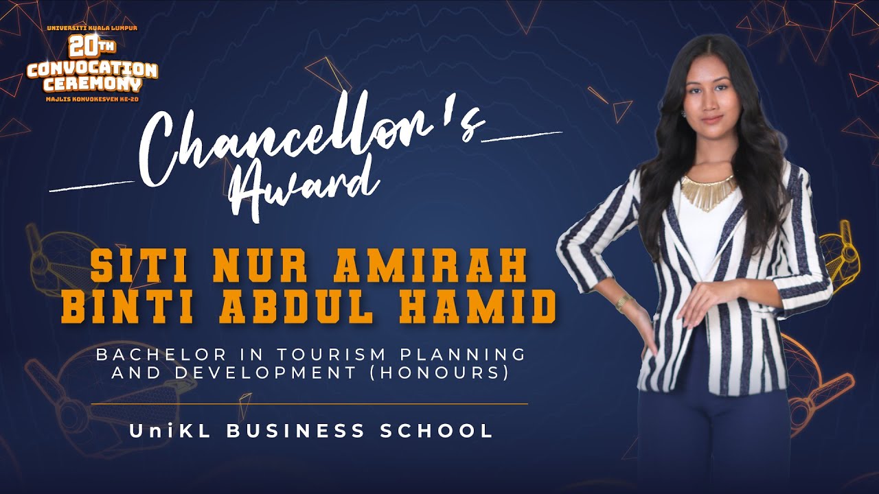 Best Student Recipient - Chancellor's Award 2023 : Siti Nur Amirah ...