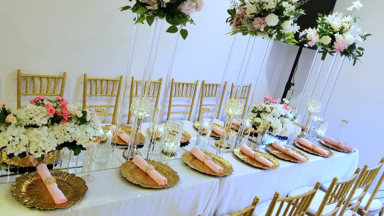 Event decor / A day in the life of an event planner! - YouTube