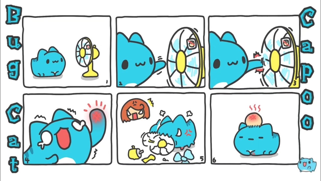 @Capoo 0 w 0 🔀 CONPILATION #17 RANDOM SHORTS - FUNNY COMICS [BUGCAT ...