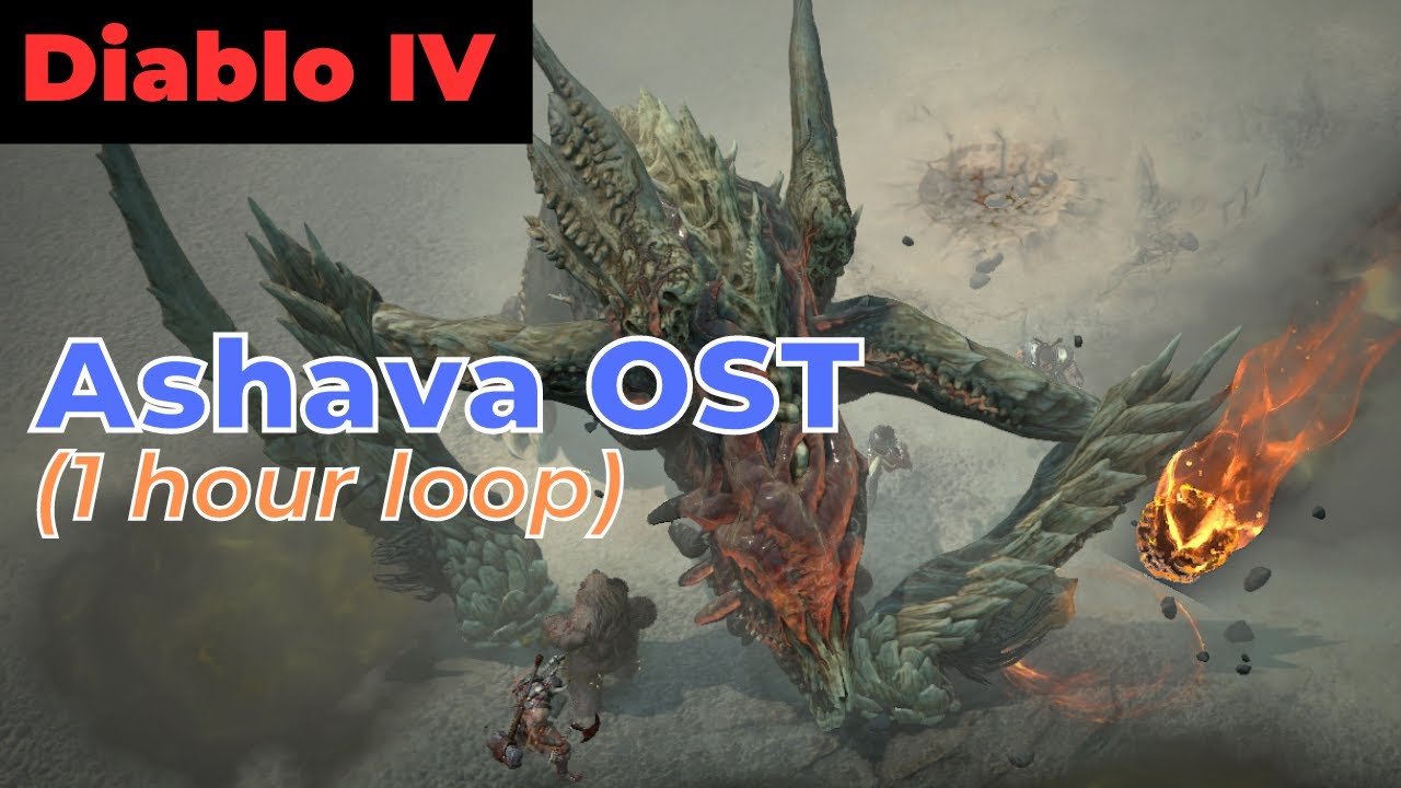 Diablo 4 Soundtrack - Ashava OST boss fight 1hr | Diablo 4 OST ambient ...