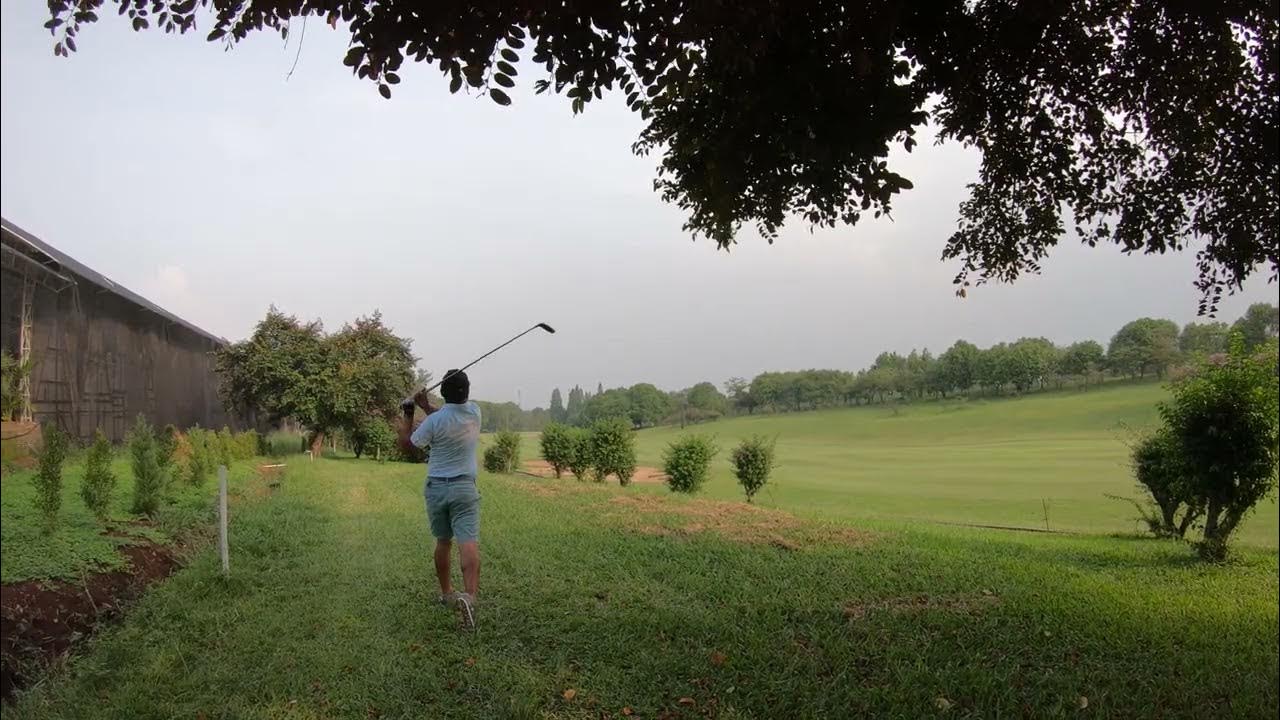 Hole 2 Par 5 - Jatinangor National Golf & Resort - YouTube