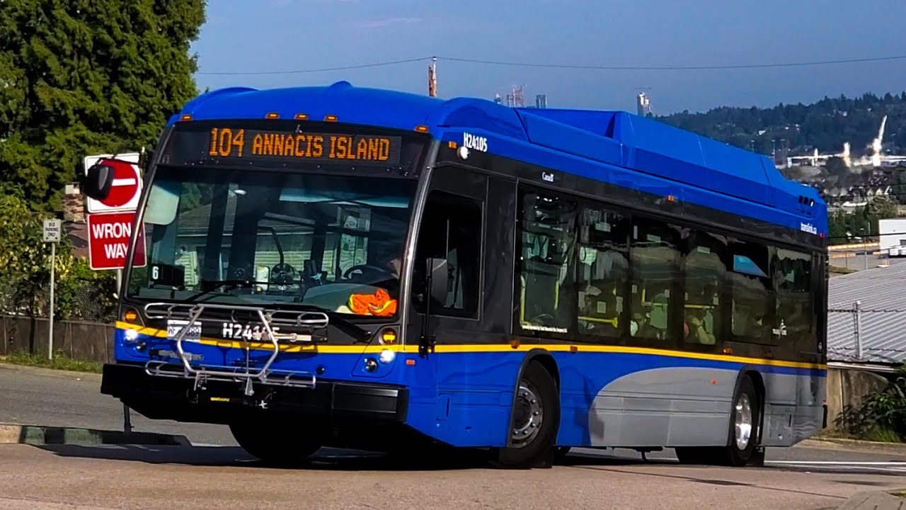 TransLink [Bus Ride] - 2023 Novabus LFS CNG | H24105 - YouTube