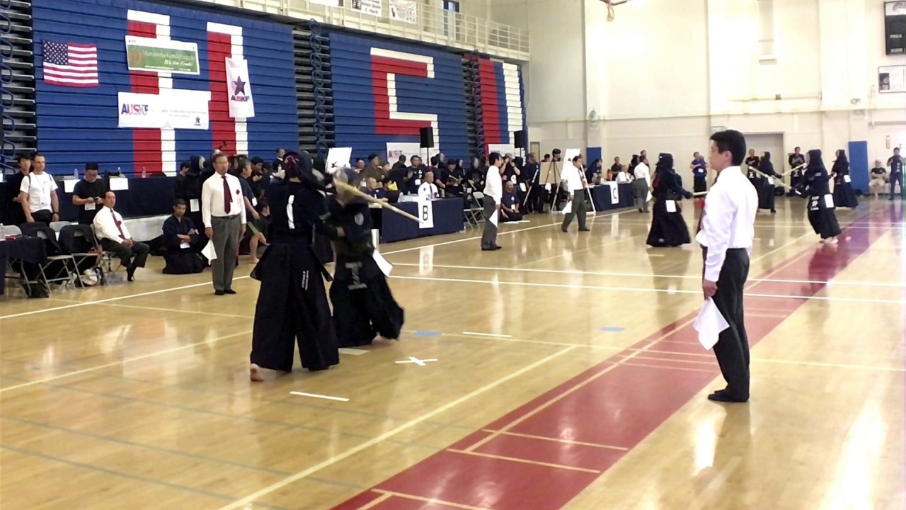 Kendo Boys Youth Match 3 -- AUSKF 2017 US Nationals Championships - YouTube