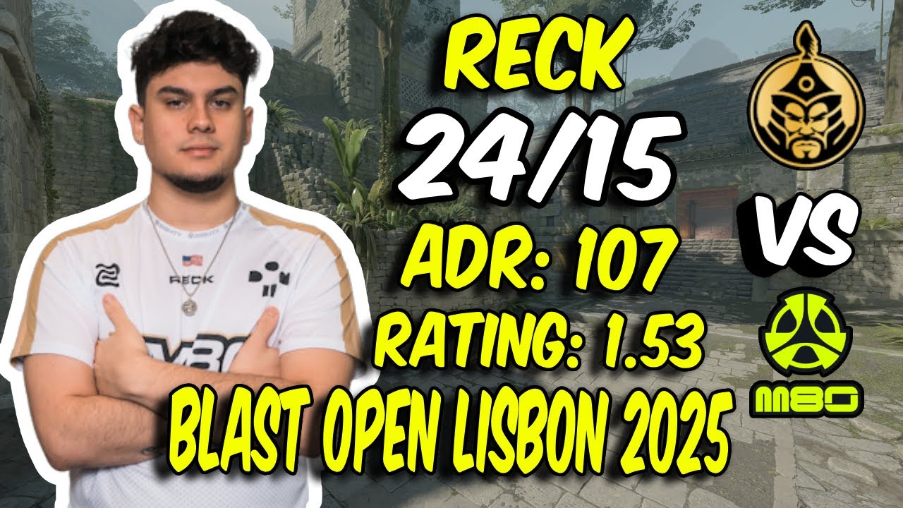 M80 reck 24 Kills vs The Mongolz! 910 POV (Ancient) at BLAST Open Lisbon 2025 - YouTube