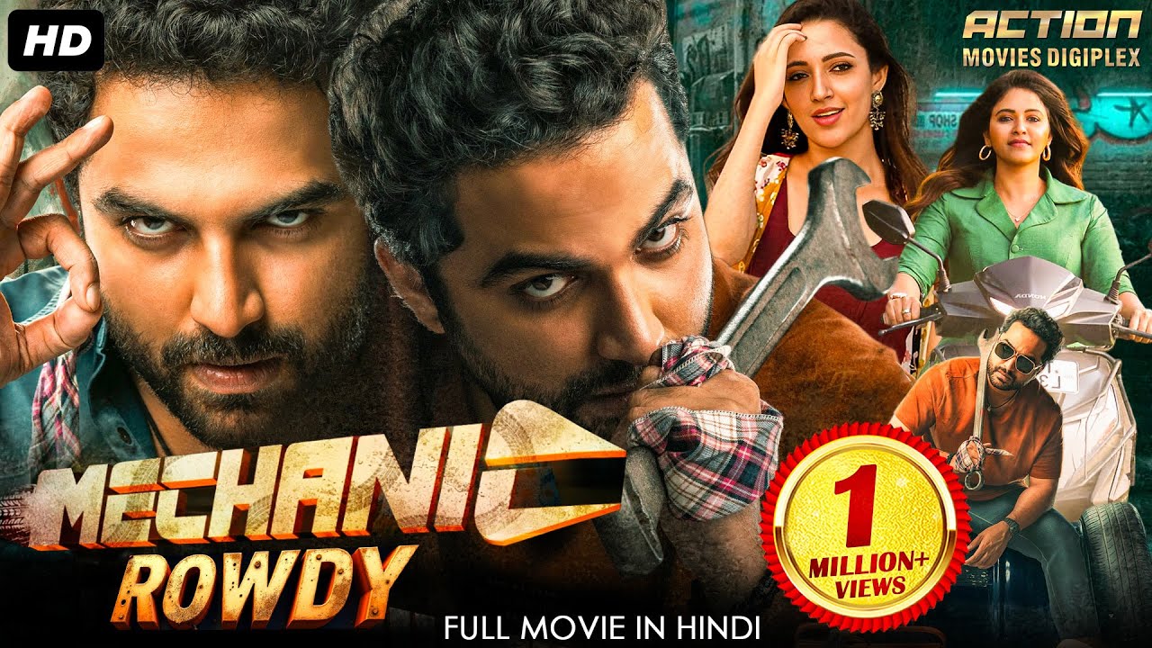 MECHANIC ROWDY - Hindi Dubbed Action Romantic Movie | Vishwak Sen ...