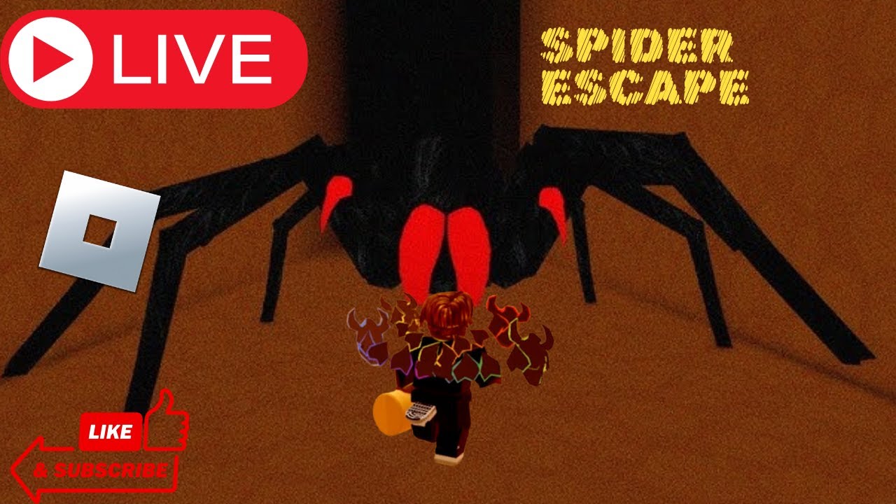 SPIDER ESCAPE! - ROBLOX- [Gameplay/Walkthrough] - YouTube