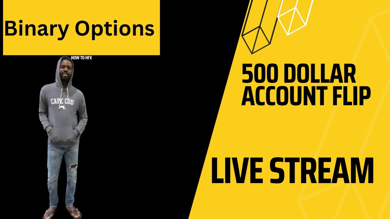 Binary options live trading Monday -Thursday building a 500 dollar account - YouTube