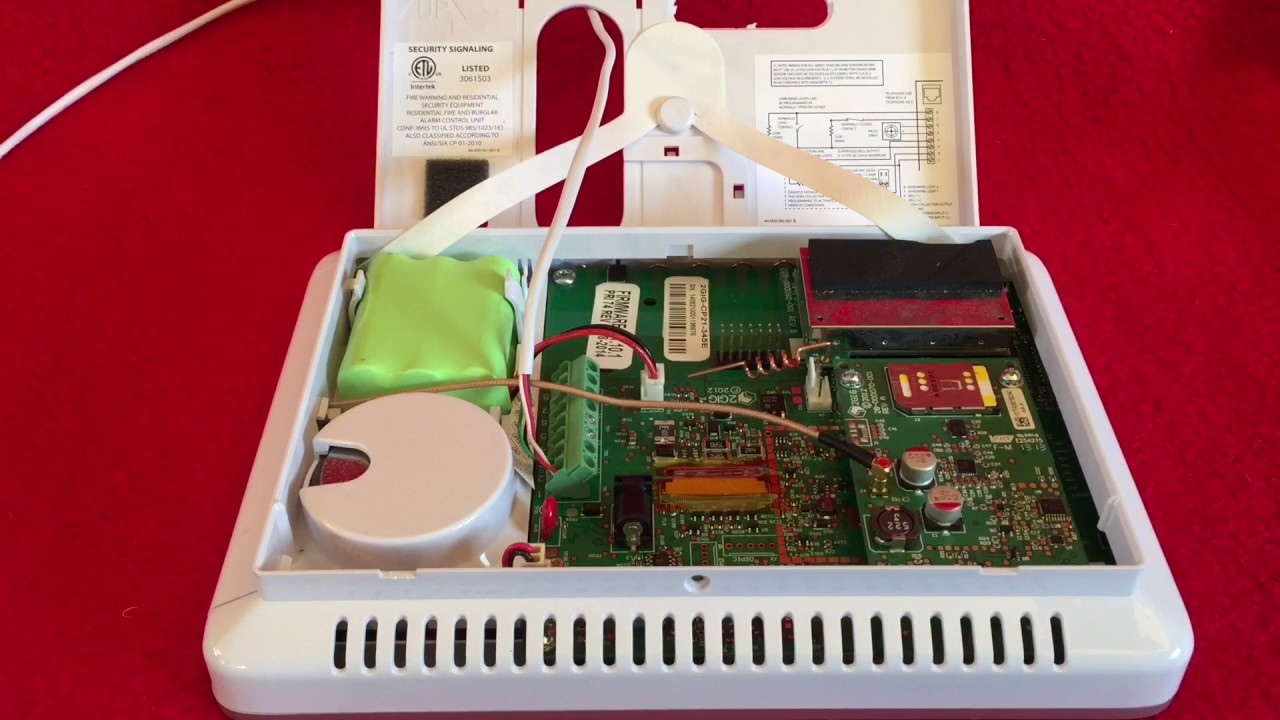 "How To" Swap Out the SIM Card on a 2GIG, Alarm.com Cell Unit - YouTube