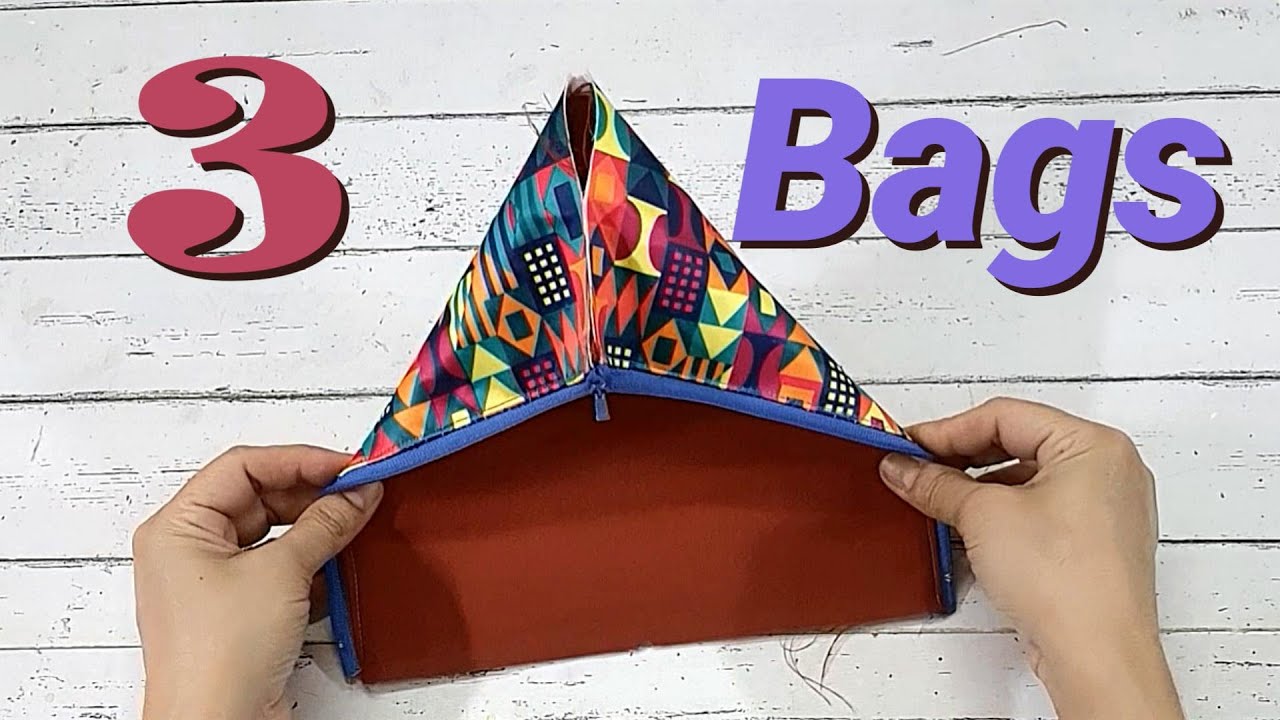 3 Quick and Simple, Shopping bags, Daily Use Bags You Can Make in ...