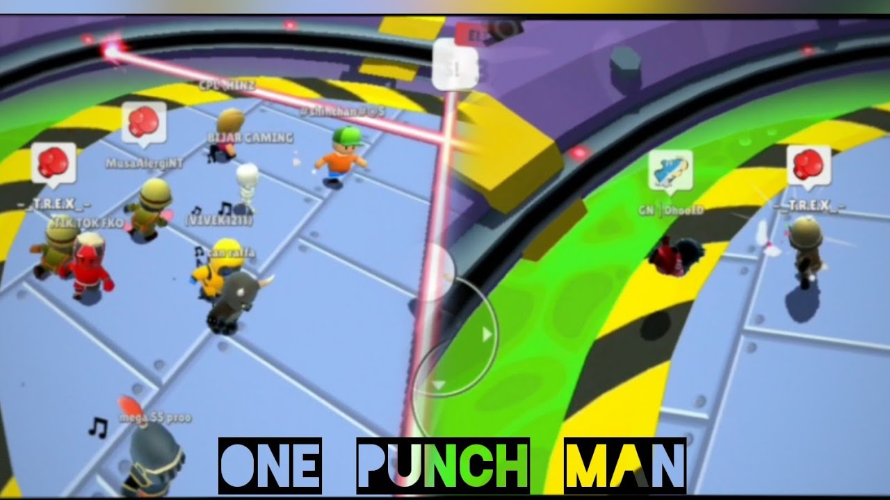 [stumble guys] tips and tricks for punch// stanger man punches - YouTube
