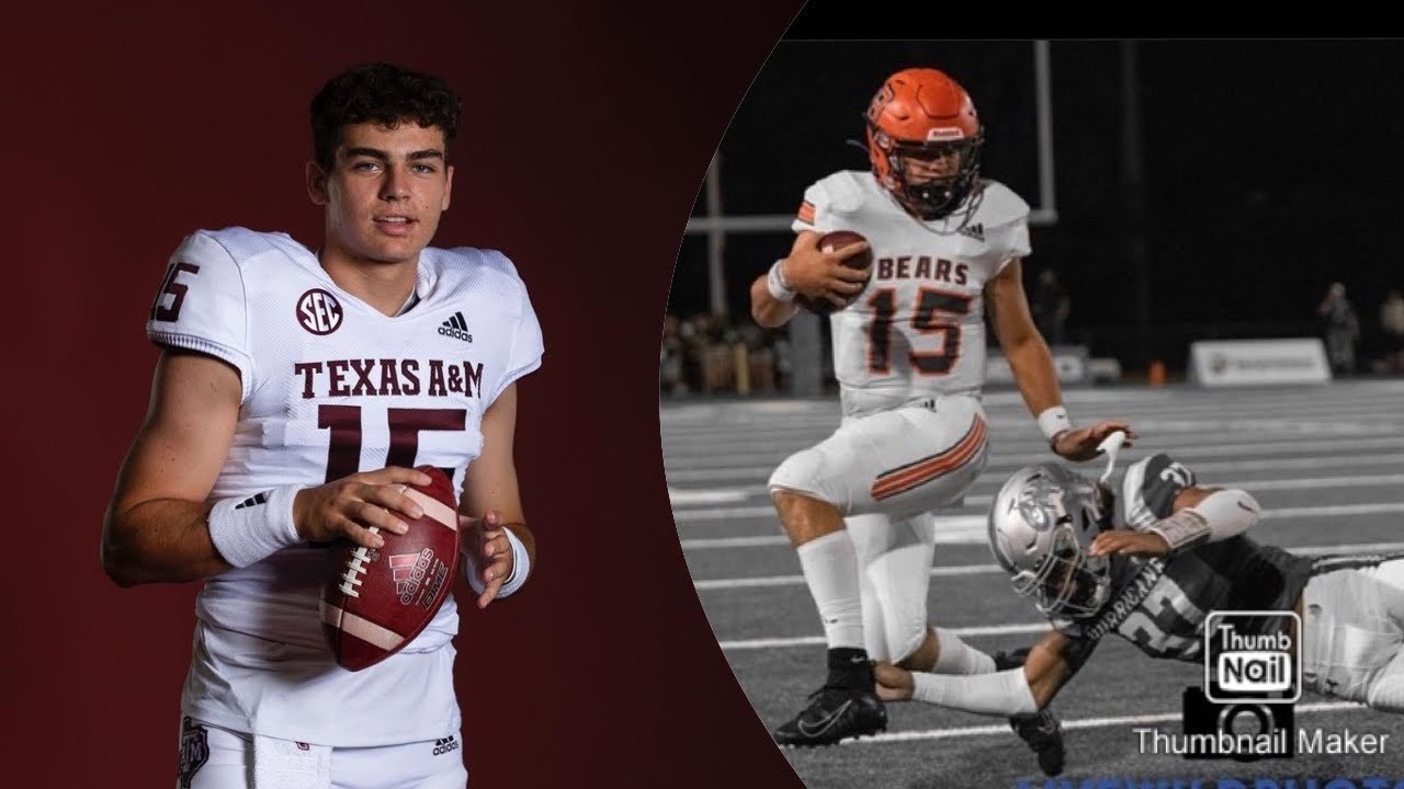 Conner Weigman is the Goat! Texas A&M Commit Conner Weigman Highlight ...