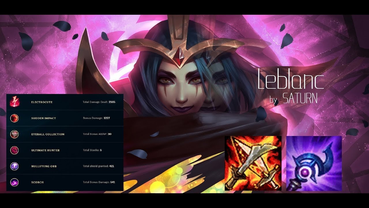 Lich bane LeBlanc (is it still a thing in s8?) - Full League of Legends ...