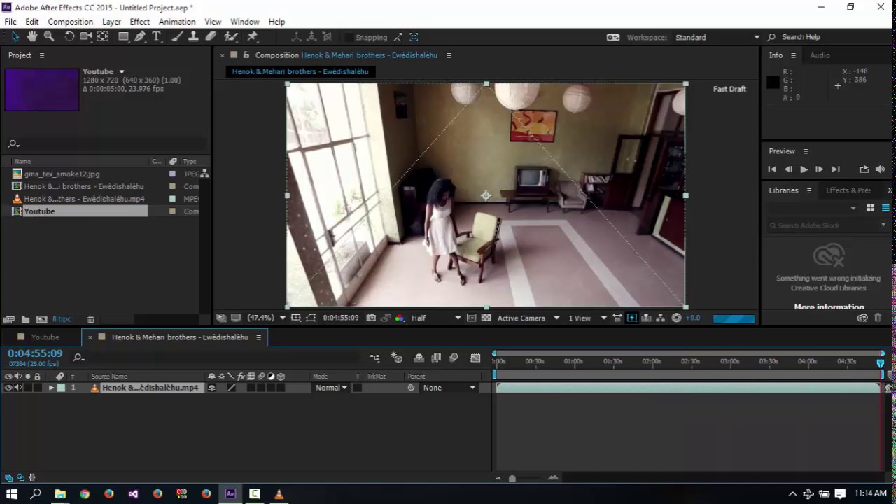 01 Introduction to After Effects tutorial Alem Production - (Amharic ...