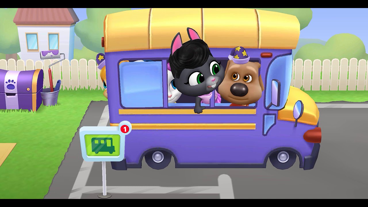 My talking friends game trailer so cute - YouTube