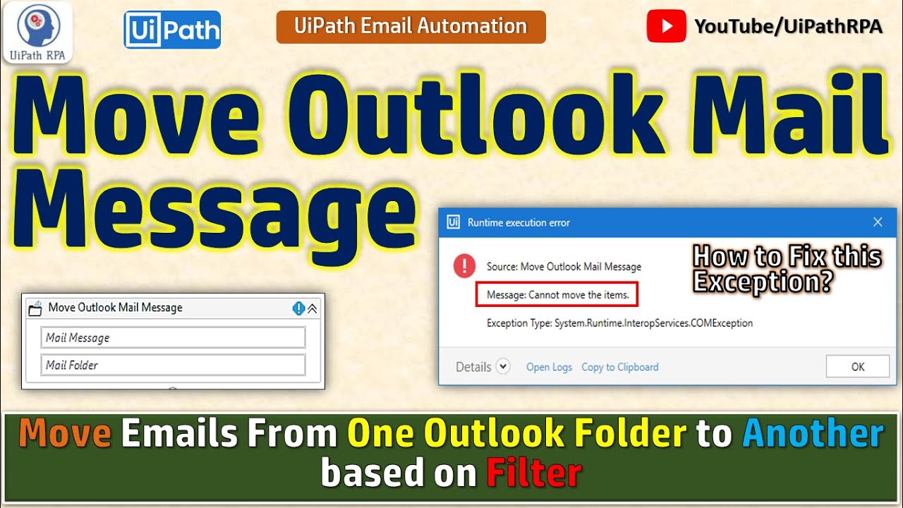 Move Outlook Mail Message UiPath UiPath Email Automation UiPathRPA YouTube move-outlook-mail-message-uipath-uipath-email-automation-uipathrpa-youtube