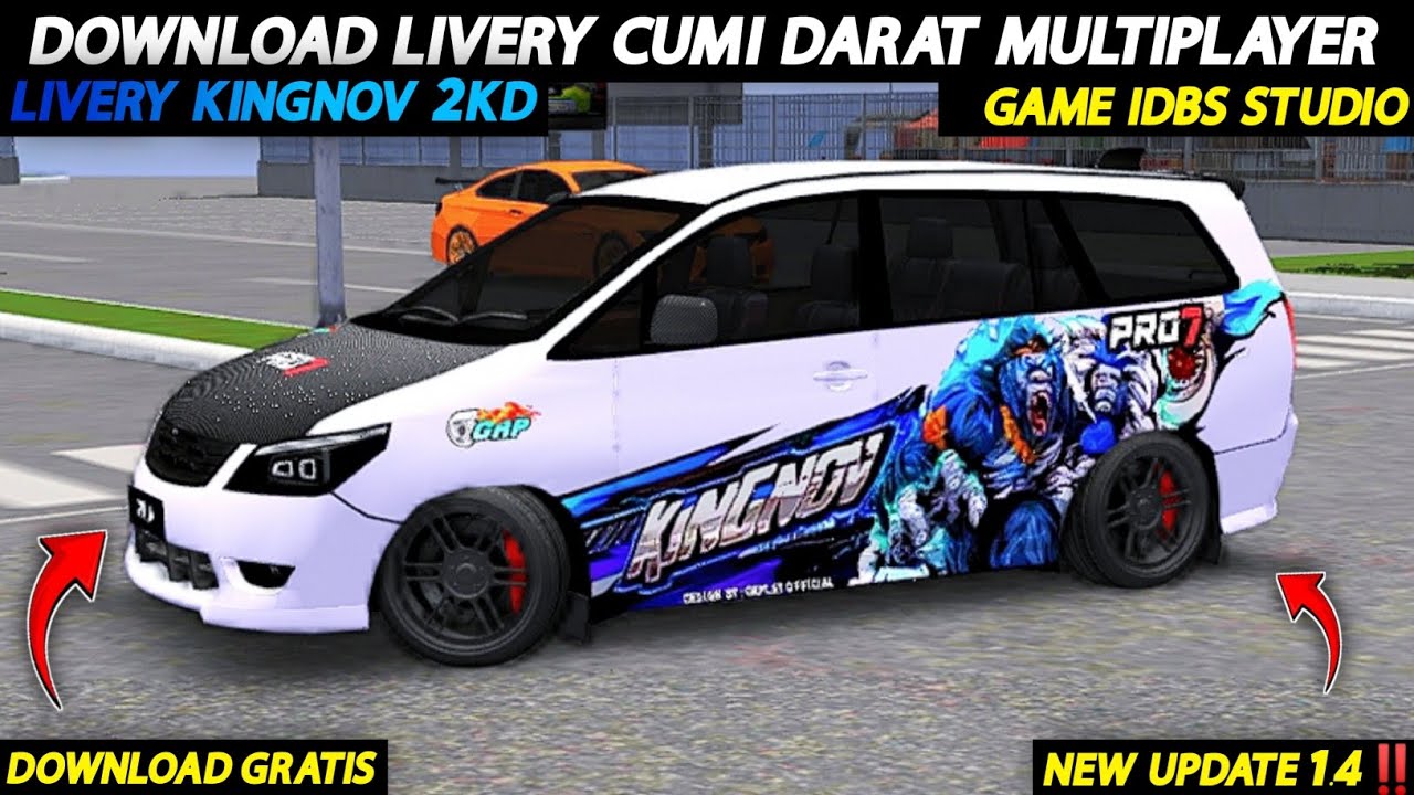 Livery KINGNOV INNOVA 2KD - IDBS Cumi Darat Multiplayer Terbaru 2024 ...