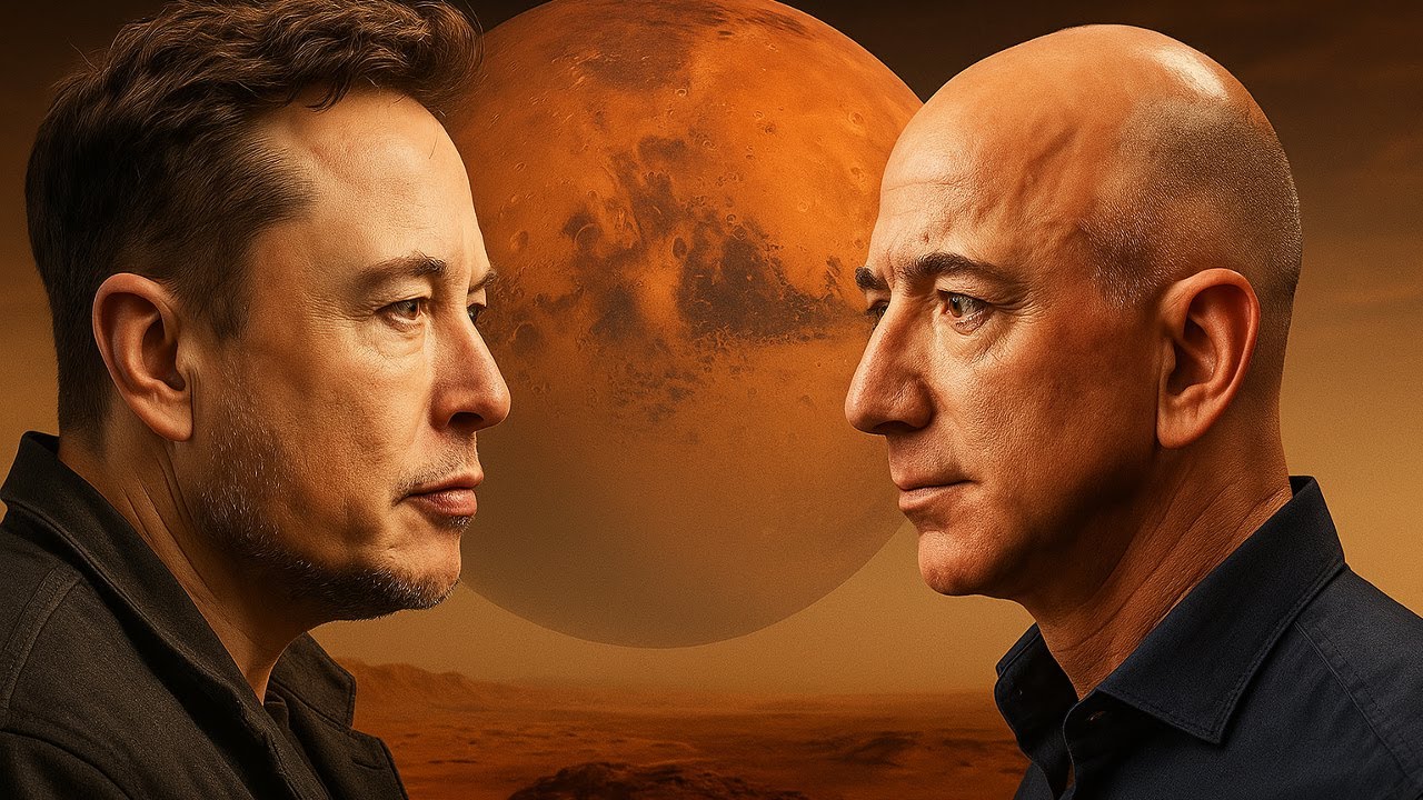Battle for Mars: Elon Musk vs Jeff Bezos – Who Will Control the Red ...