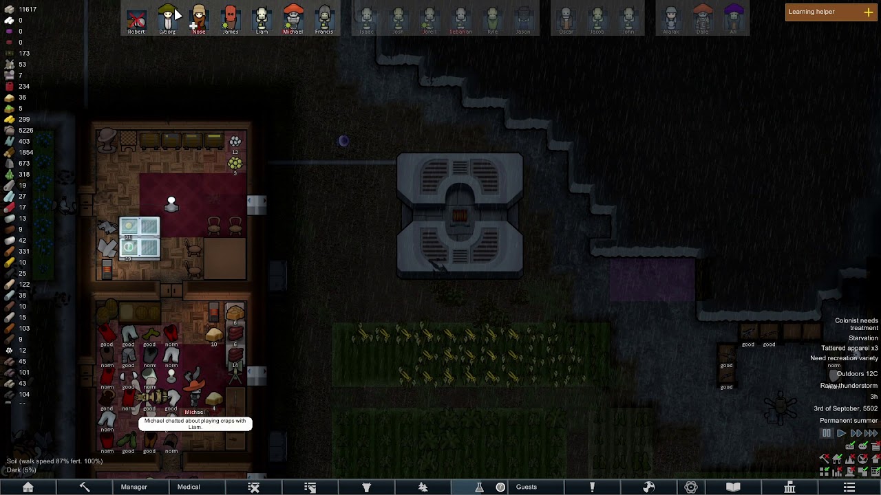 Rimworld Royalty Storyteller Roulette E43: Galatross Season - YouTube