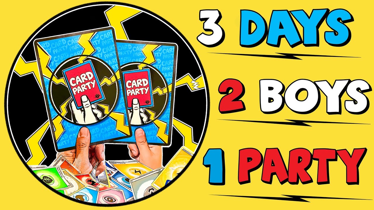 The First Party of Its Kind! Card Party 1st Edition Review! - YouTube