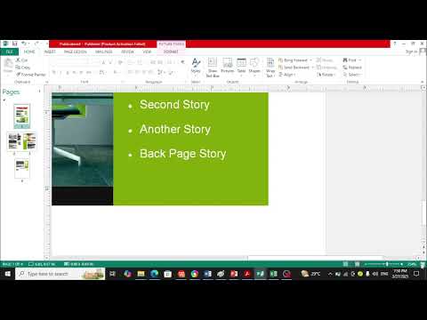 MS PUBLISHER Environment - YouTube