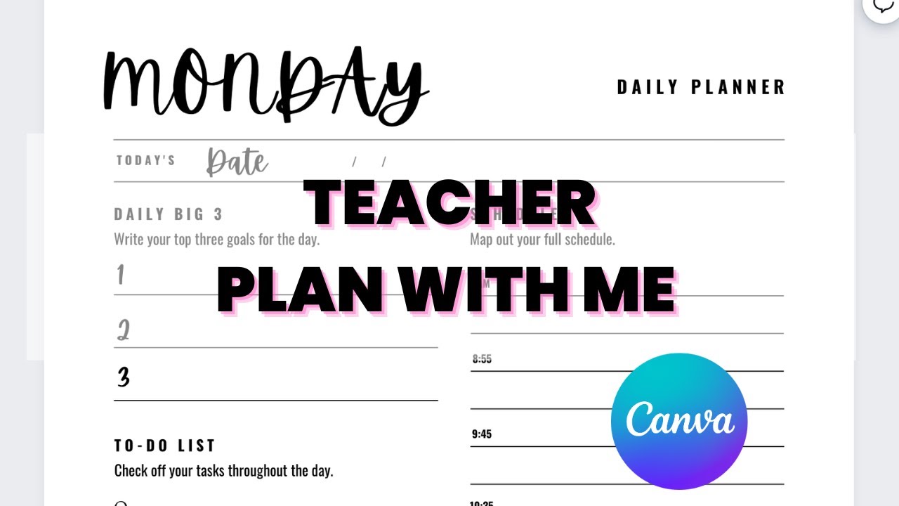 Teacher Planner Setup - Back to School - YouTube
