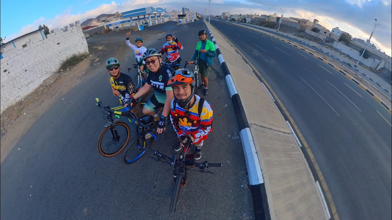 Morning ride of Pinoy Taif Bikers (Taif Saudi Arabia) - YouTube