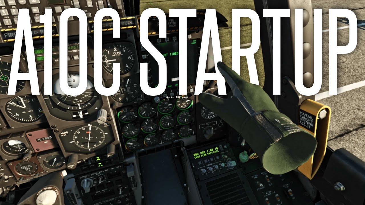DCS WORLD | Oculus VR | A10 C WARTHOG | STARTUP PART 1 - YouTube