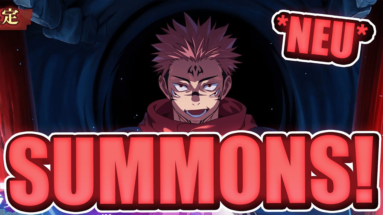 SUKUNA SUMMONS! + SHOWCASE! - Jujutsu Kaisen Phantom Parade [German ...
