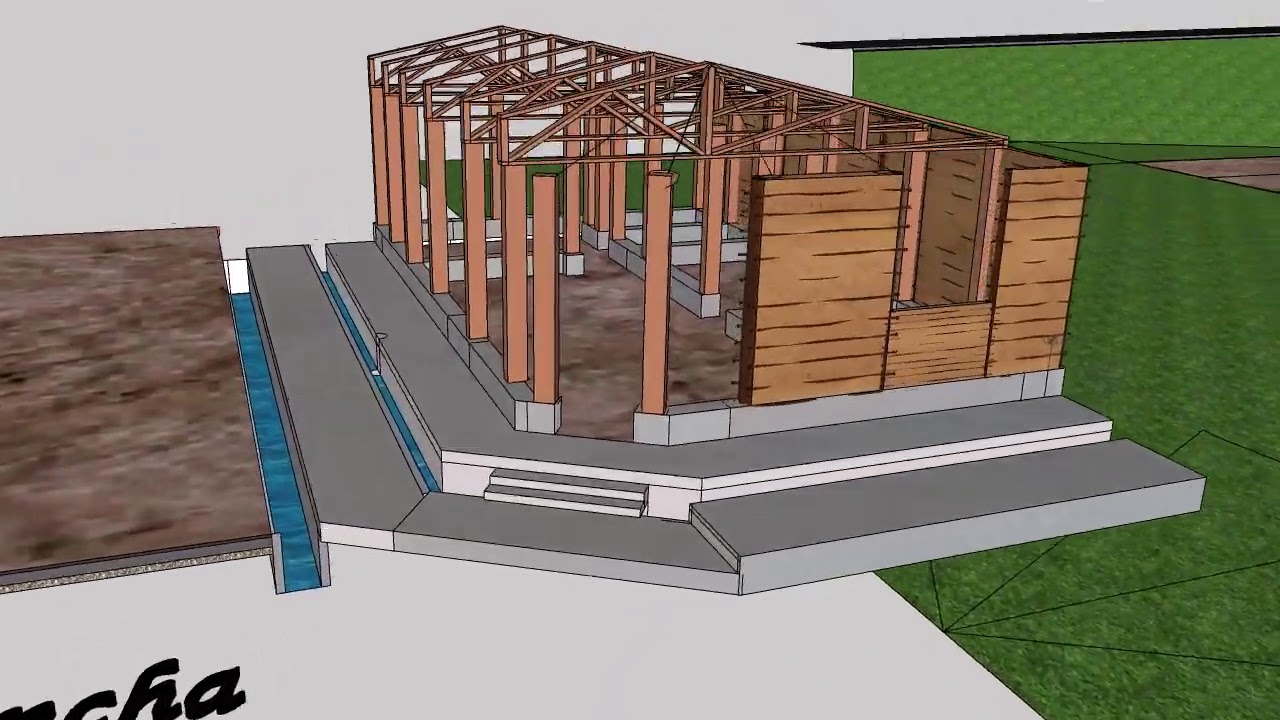 PROCESO CONSTRUCTIVO DE UNA CASA EN QUINCHA - YouTube