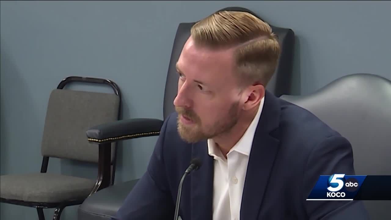 Crowd gathers to show support, protest Ryan Walters at Oklahoma State ...