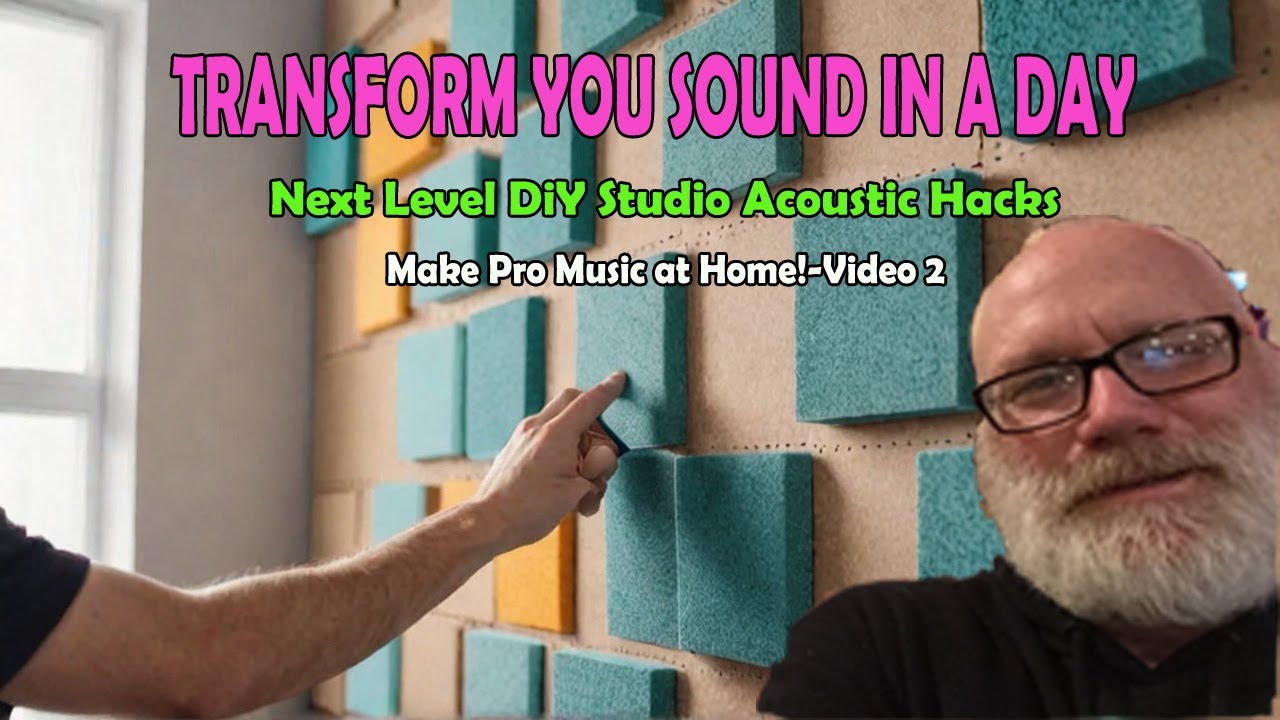 DIY Acoustic Treatments That Will Transform Your Home Studio! - YouTube