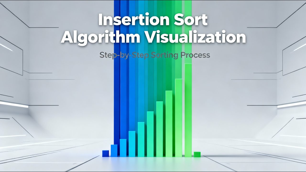 Insertion Sort Explained with Visual Animation - YouTube