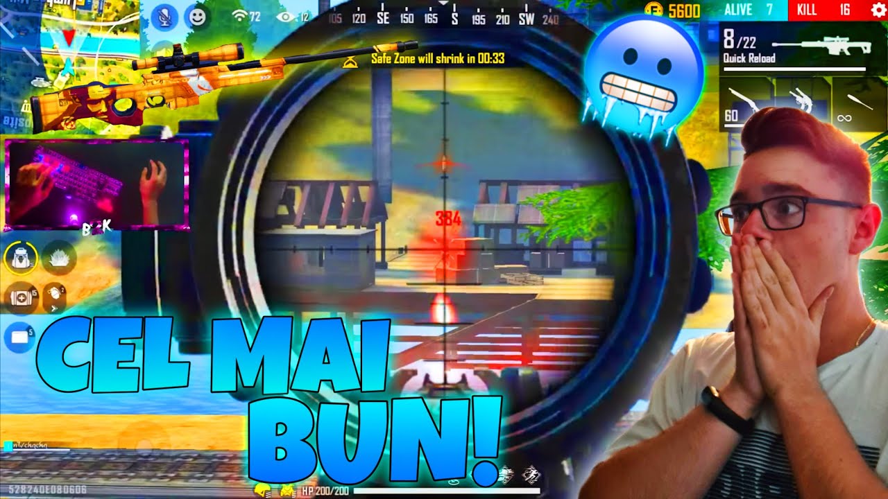 CEL mai BUN PLAYER pe AWM! | FREE FIRE ROMANIA - YouTube
