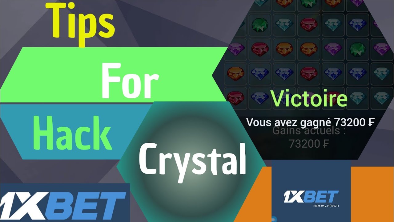 how to hack crystal game on 1 xbet with this tip. it IS formidable ...