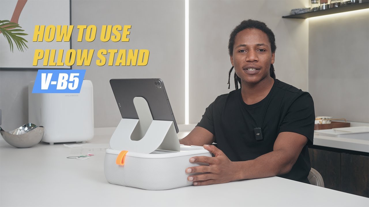How to Use Pillow Stand V-B5 - YouTube