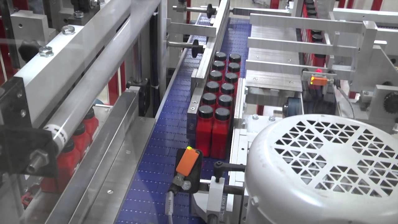 SV251 Side Feed Automatic with servo collator, infeed conveyors ...