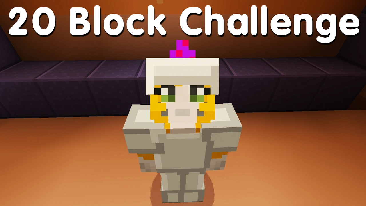 Minecraft PS4 - 20 Block Challenge - Portal Problems (21) - YouTube