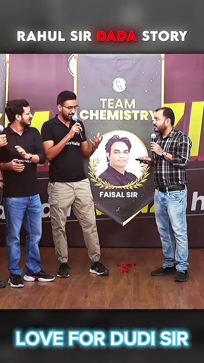 RAHUL DUDI SIR DADA STORY 💓🥰#pw #pwians #rahuldudi #jee - YouTube