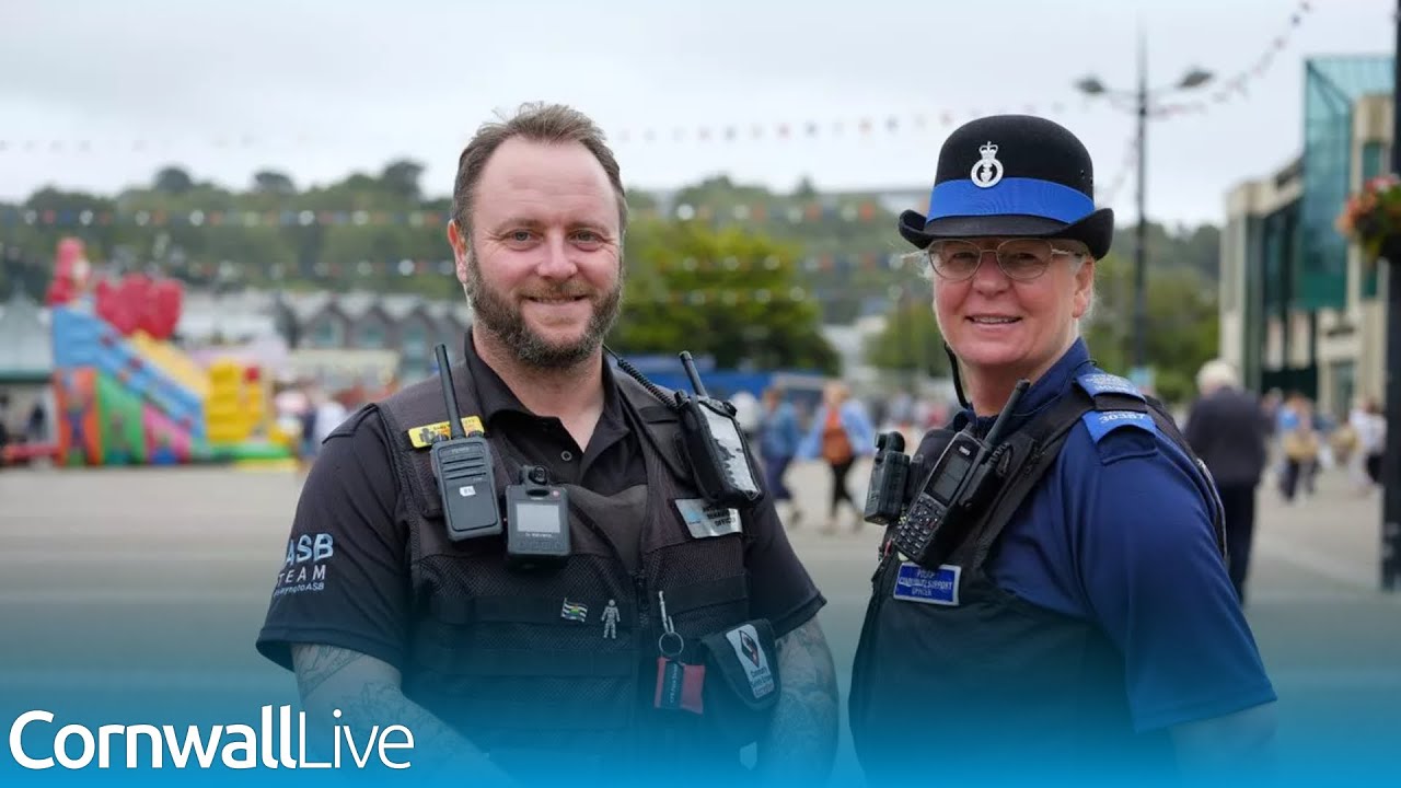 On patrol in Truro with Cornwall's ASBO Steve - YouTube