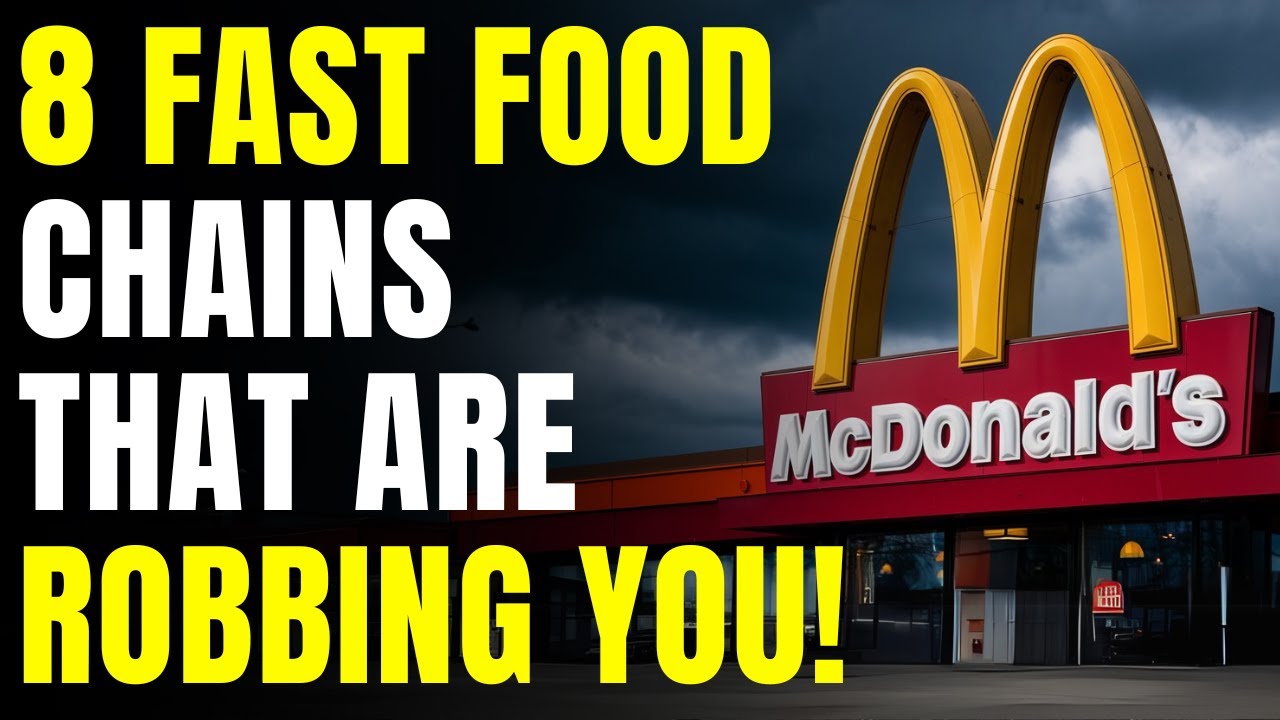 8 Cheapest And 8 Most Expensive Fast Food Chains in 2025 - YouTube