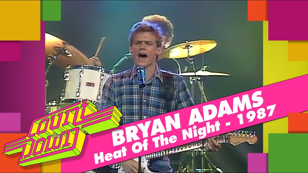 Bryan Adams - Heat Of The Night (Countdown, 1987) Chords - Chordify