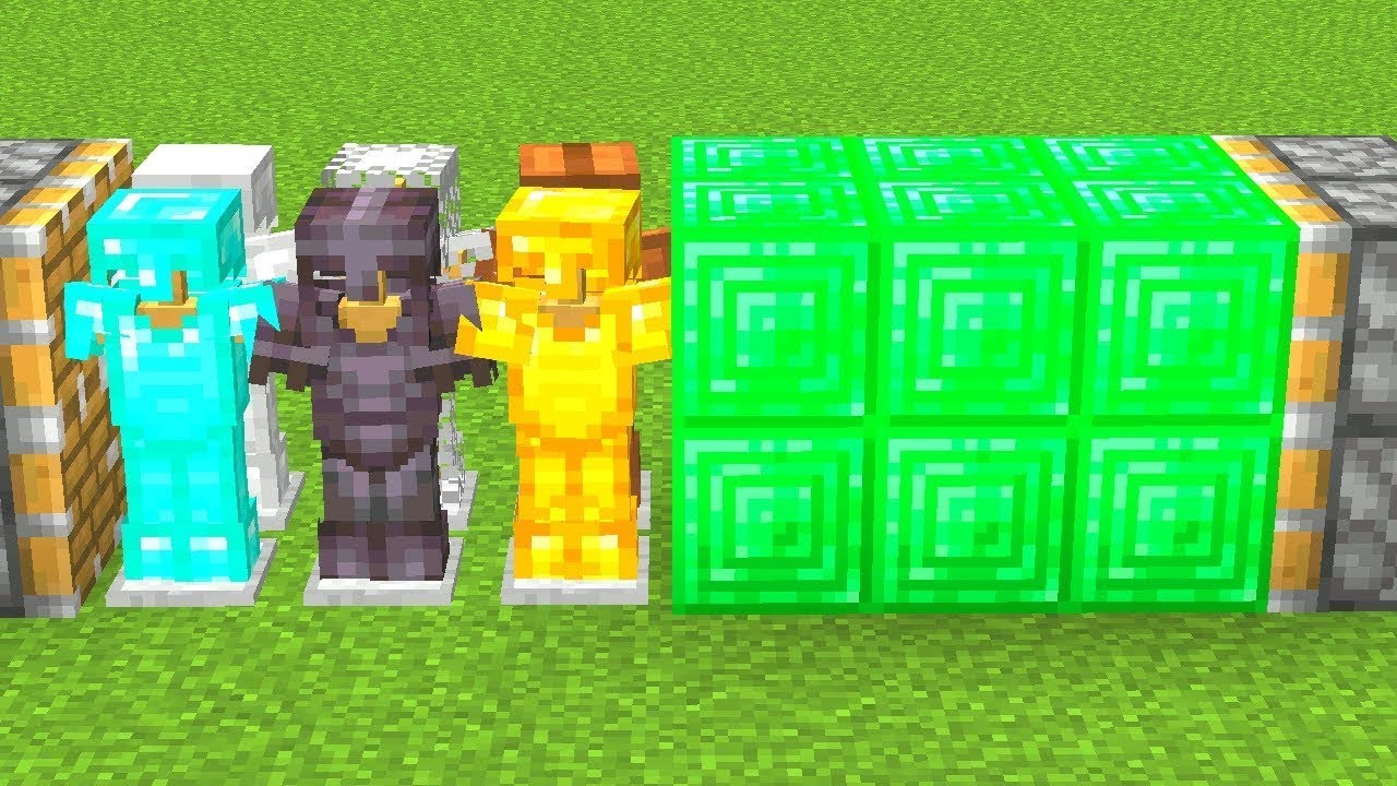 how to make emerald armor ? - YouTube
