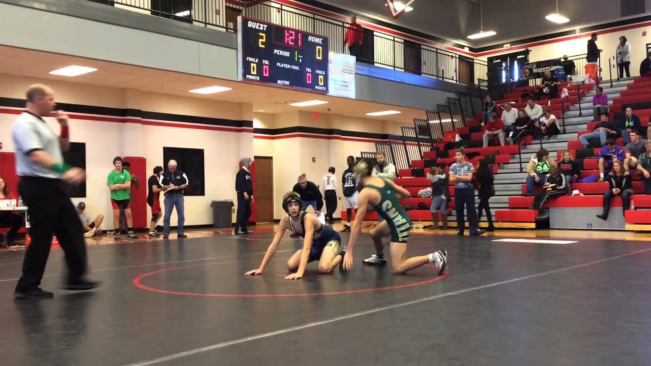 Owen Whitlock vs. James Humphrey (Blessed Trinity) 126lbs. 11.14.15 ...