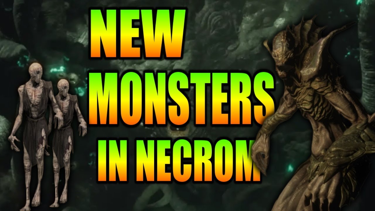 😱New Creatures In The Necrom Chapter | Elder Scrolls Online - YouTube