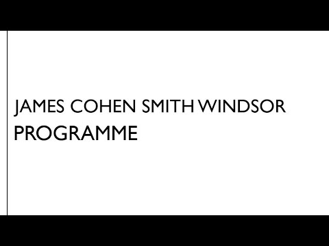 The James Cohen Smith Windsor Programme - Self Introduction And About ...