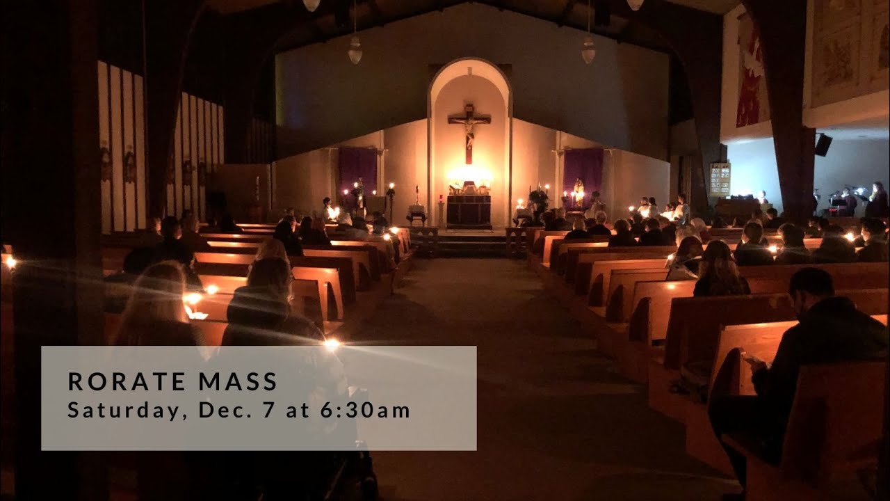 12/7/2024 The Traditional Latin Rorate Mass in a votive Mass in honor ...