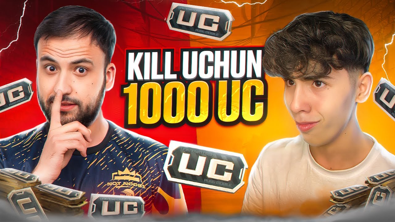 HAR 1 KILL UCHUN 1000 UC☠️GRINCH VS ULTRA | PUBG MOBILE - YouTube