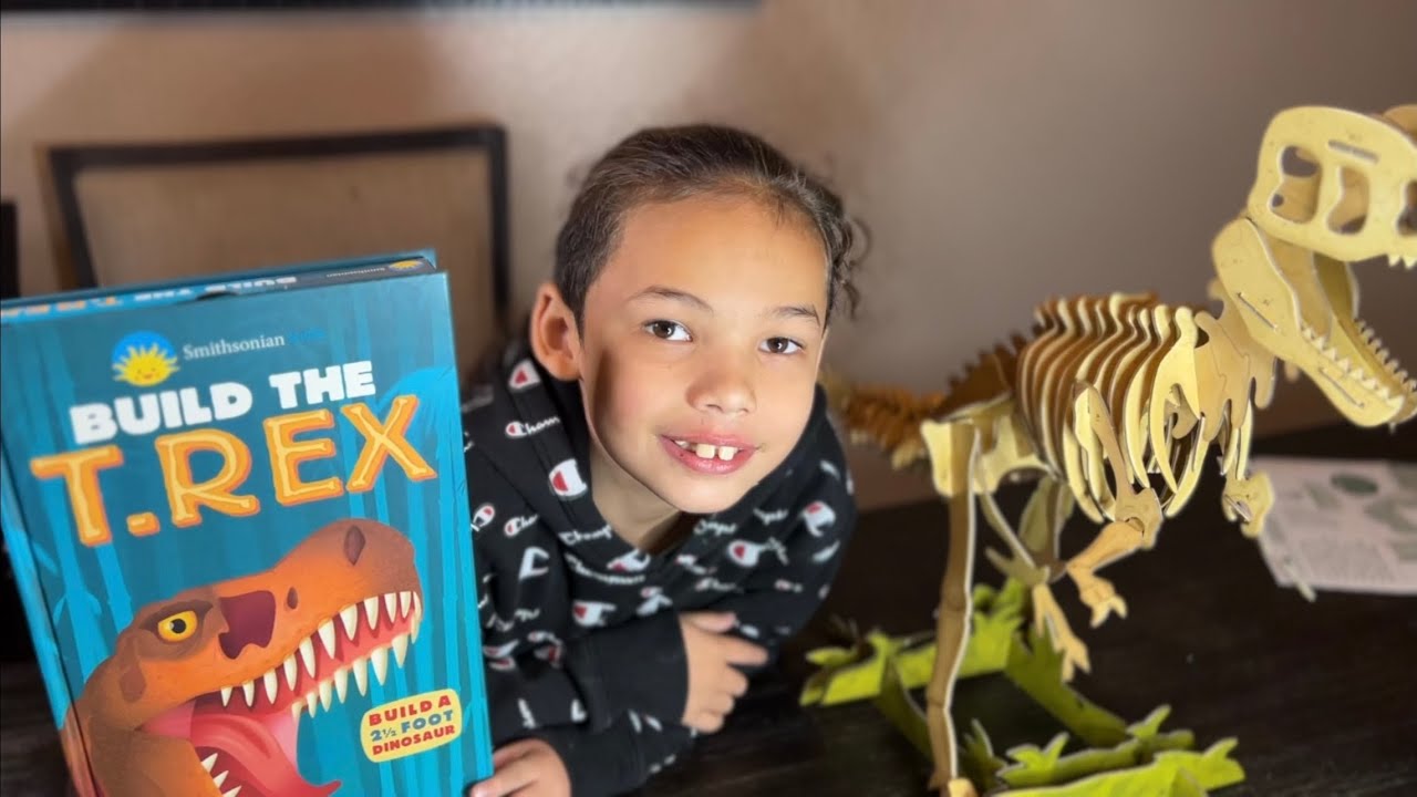Build A T-Rex With Me - YouTube