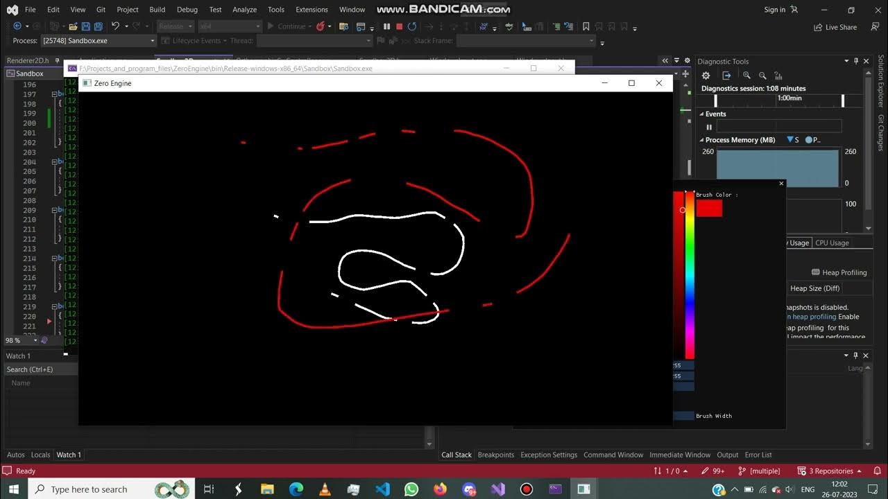 Simple Painting Application using C++ and OpenGL (Portfolio). - YouTube