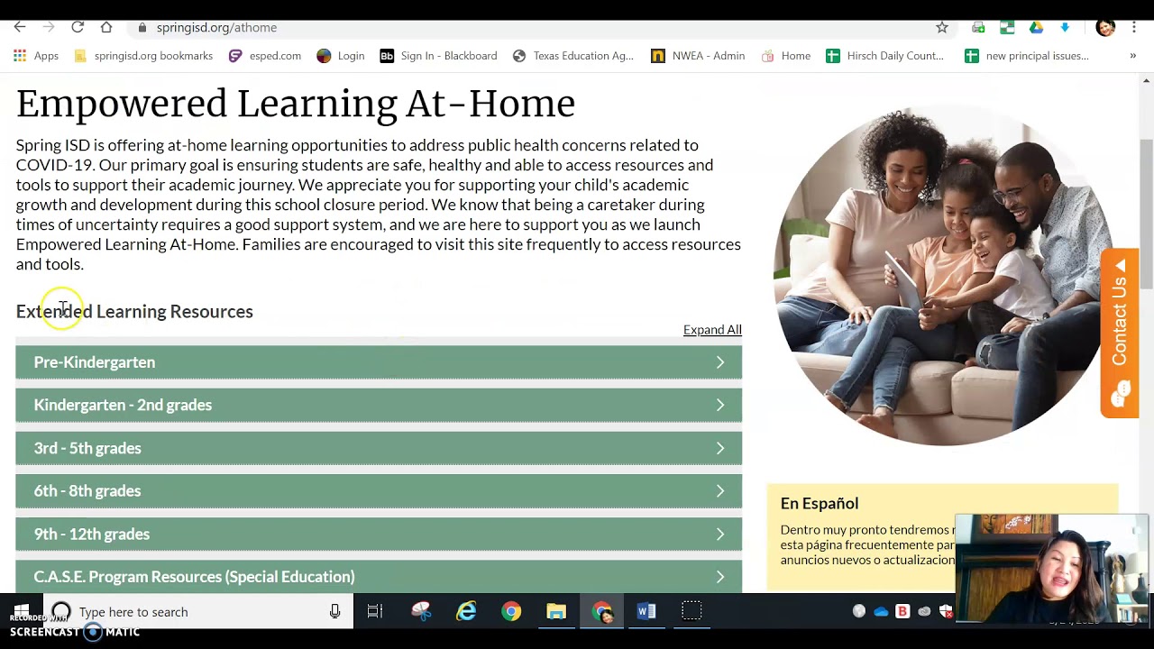 How to Access Empowered Learning At-Home on the Web - YouTube